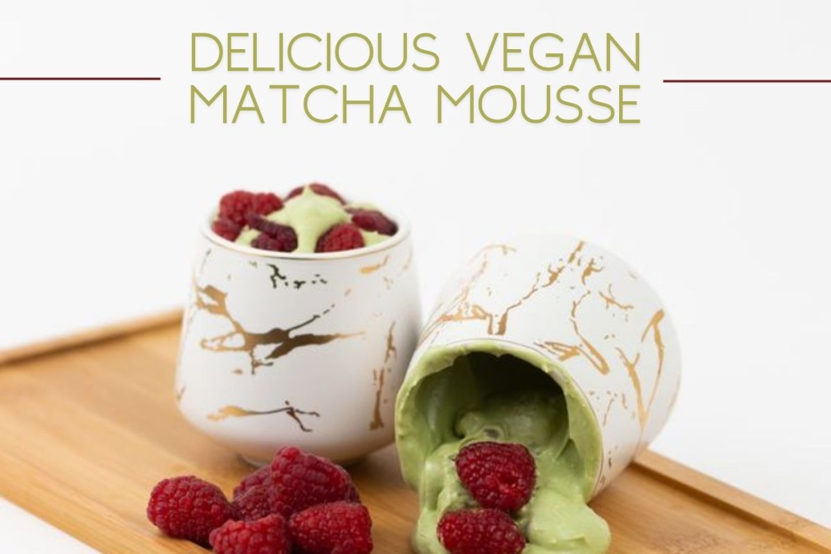 DELICIOUS Vegan Matcha Mousse – Full Leaf Tea Company Wholesale